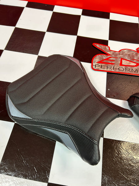 2017-24 Suzuki GSXR 1000 OEM Seat Pillion Driver Rear w/ Custom Tappez ...