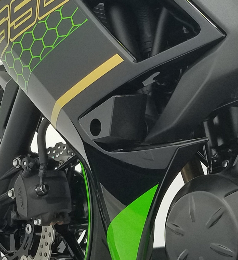 Kawasaki Ninja 650 / Z650 No-Cut Frame Sliders – EDR Performance